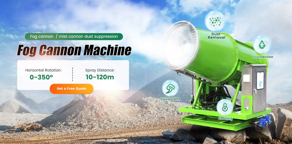 Fog Cannon Machine - Yugong Machinery
